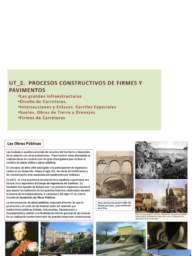 Ut - 2 Procesos Constructivos de Firmes y Pavimentos | PDF | La ...