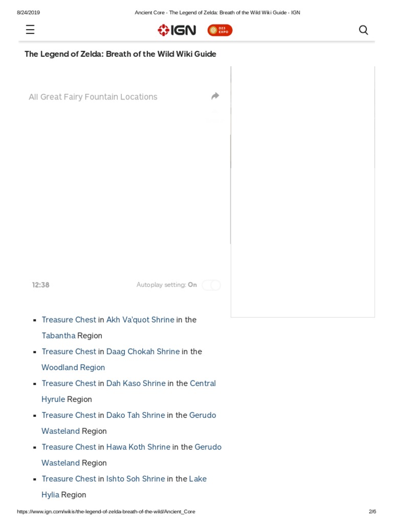 Zelda Botw Pdf The Legend Of Zelda Fantasy Video Games