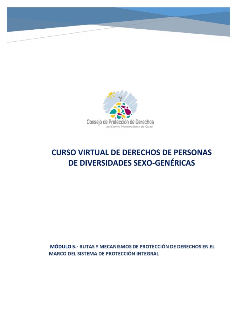 Modulo 5 Spi DSG | PDF | Victimologia | Ecuador