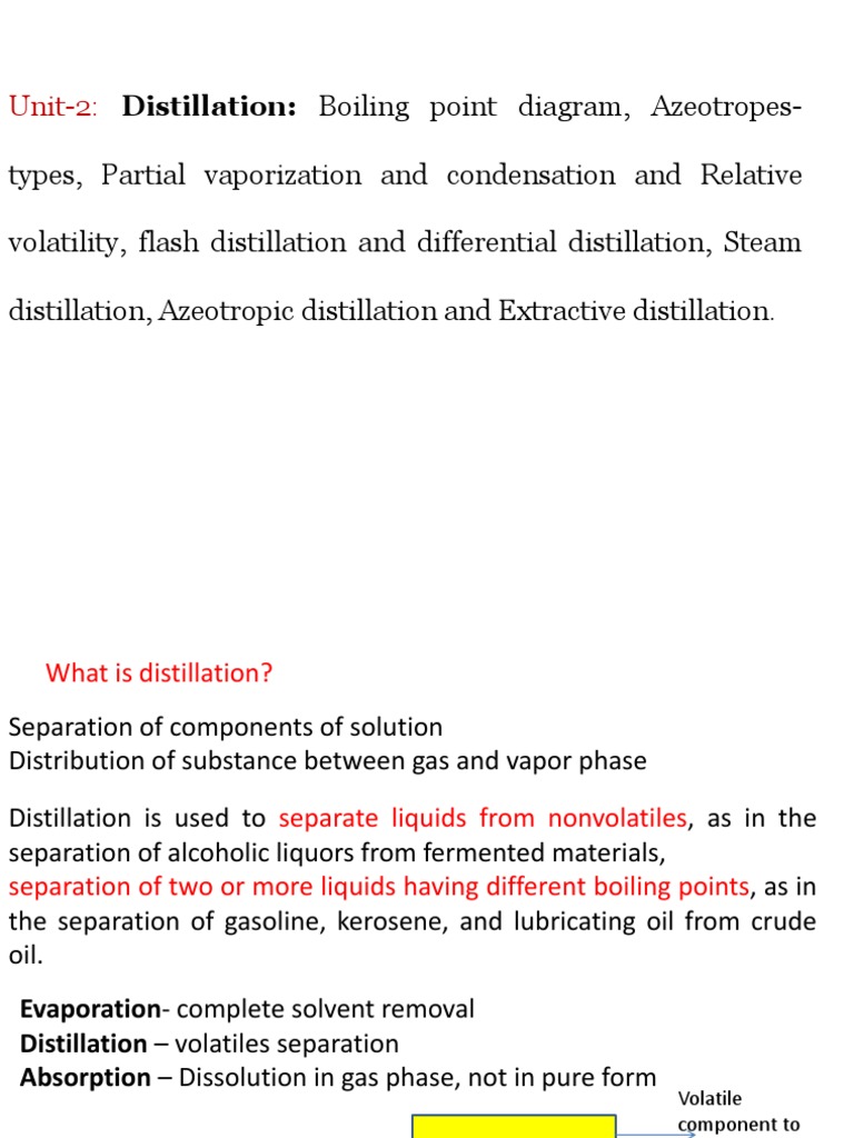 Distillation Absorption | PDF | Distillation | Physical Quantities