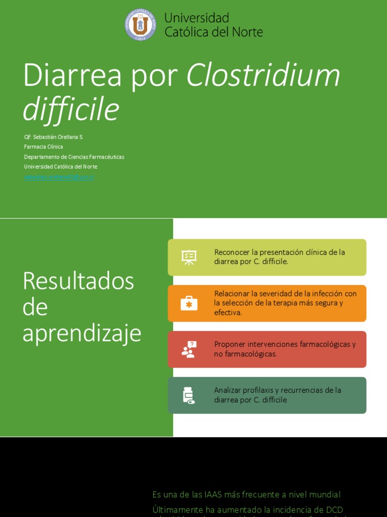 Diarrea por Clostridium difficile: Guía Clínica | PDF | Diarrea | Medicina