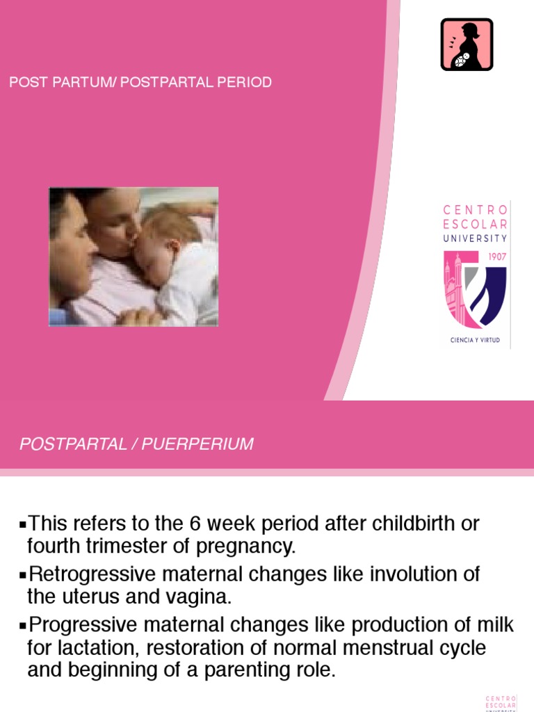 Physiological and Psychological Changes During the Postpartum Period ...