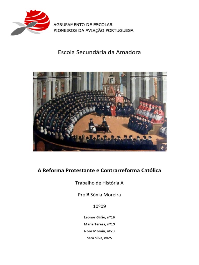 Reforma e Contrarreforma | PDF | Contrarreforma | Igreja católica