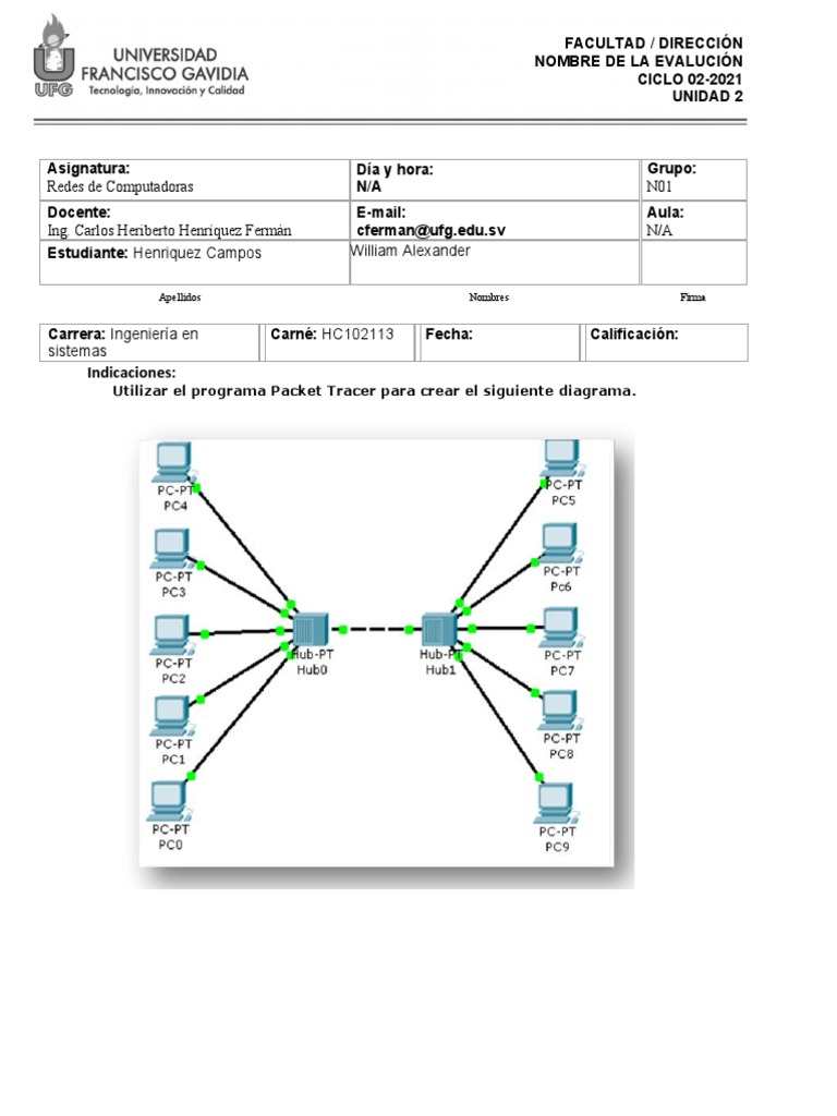 Guia Práctica #05 | PDF | Informática | Redes de computadoras