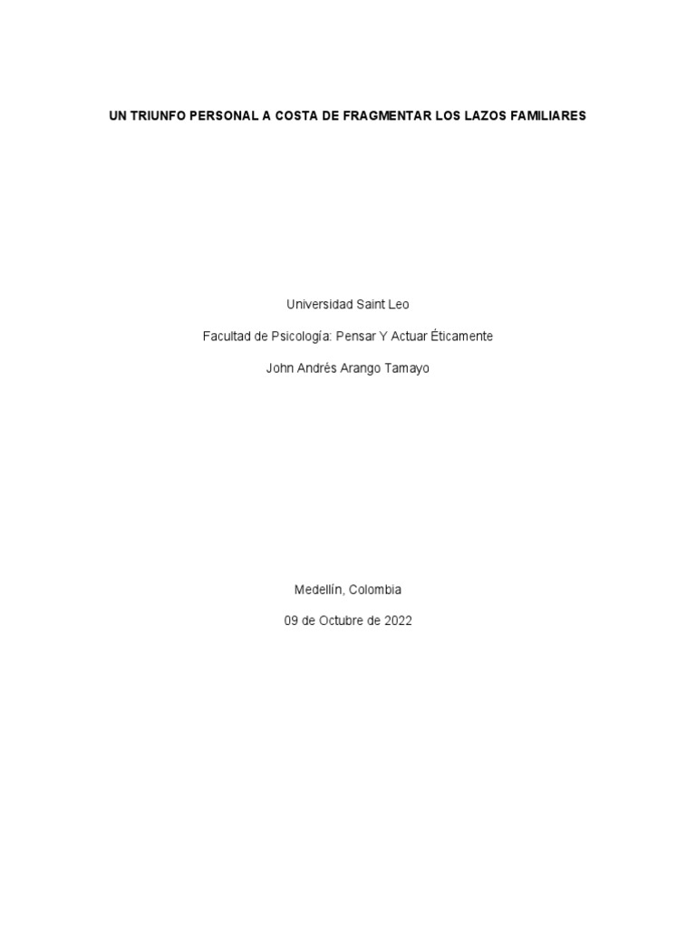 John Arango-ACE5 | PDF | Felicidad | Moralidad