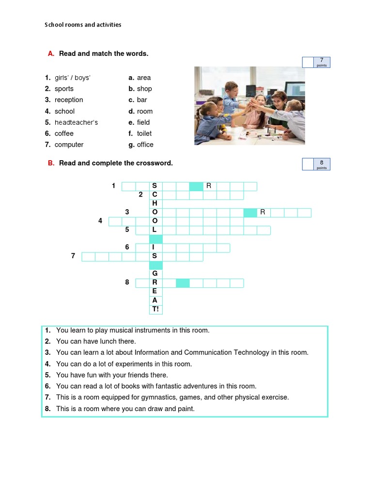 School Rooms and Activities Guide | PDF