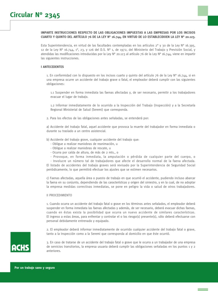 Circular 2345 | PDF | Tecnología