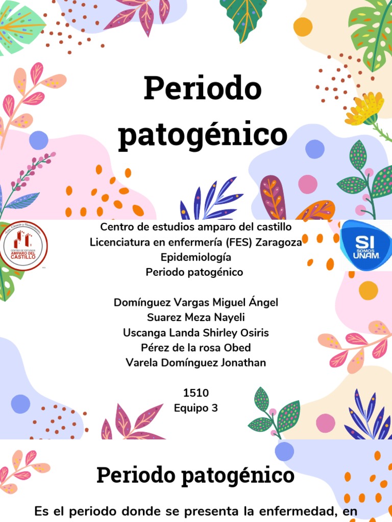 Periodo Patogénico y sus Etapas | PDF