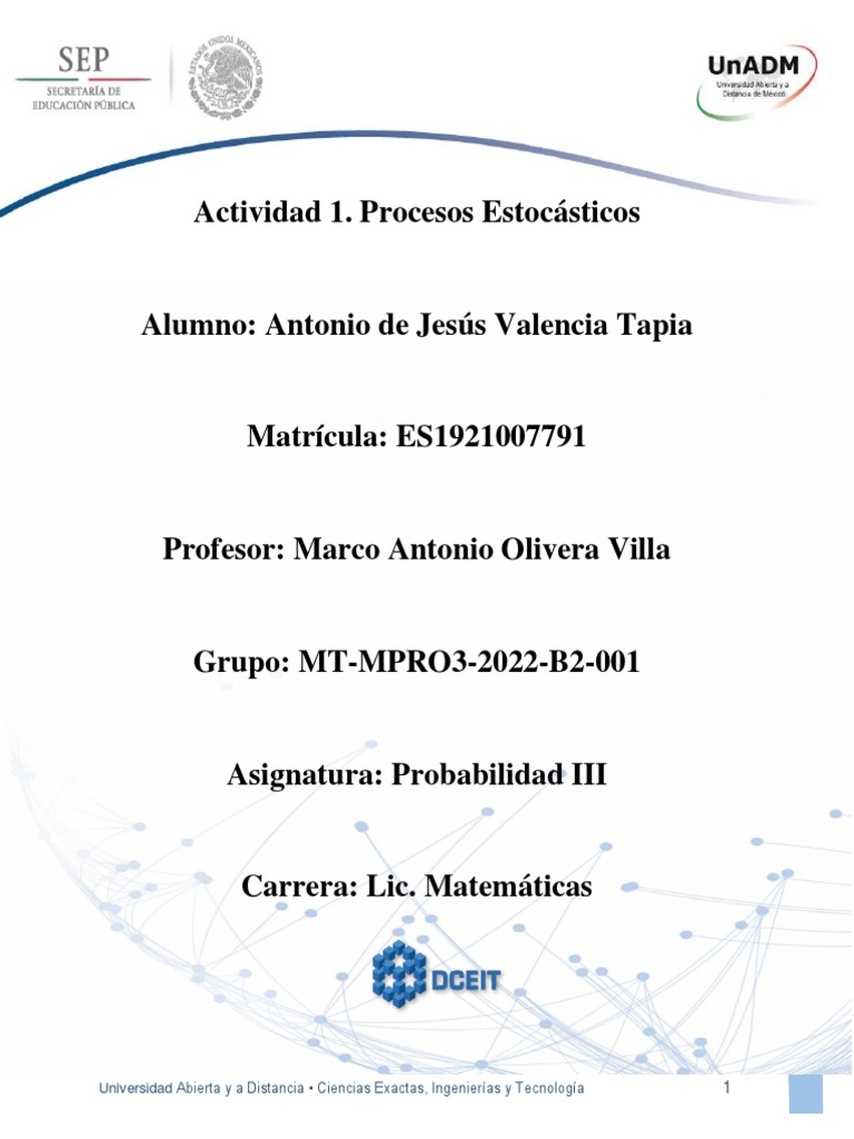 Mpro3 U1 A1 Anvt | PDF | Métodos y materiales de enseñanza | Ciencia y matemáticas