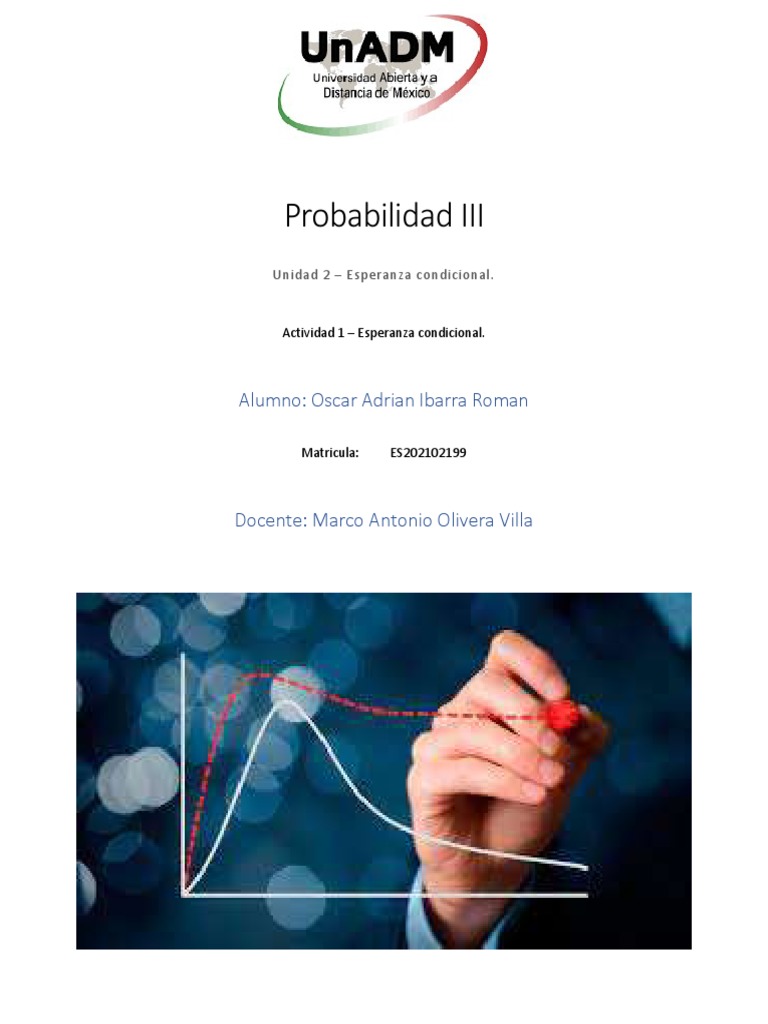 Esperanza Condicional en Probabilidad | PDF | Variable aleatoria ...