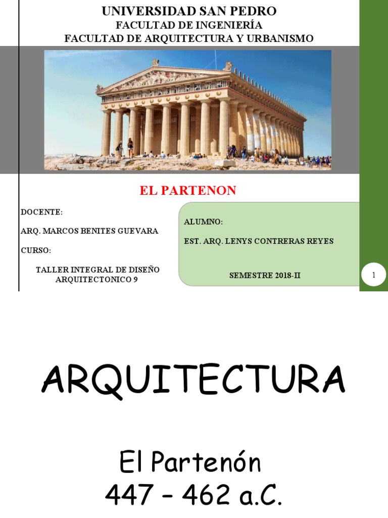PARTENON | PDF | Arte