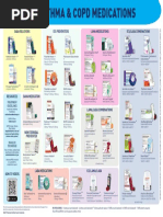 Respiratory Medication Chart | PDF | Asthma | Cough