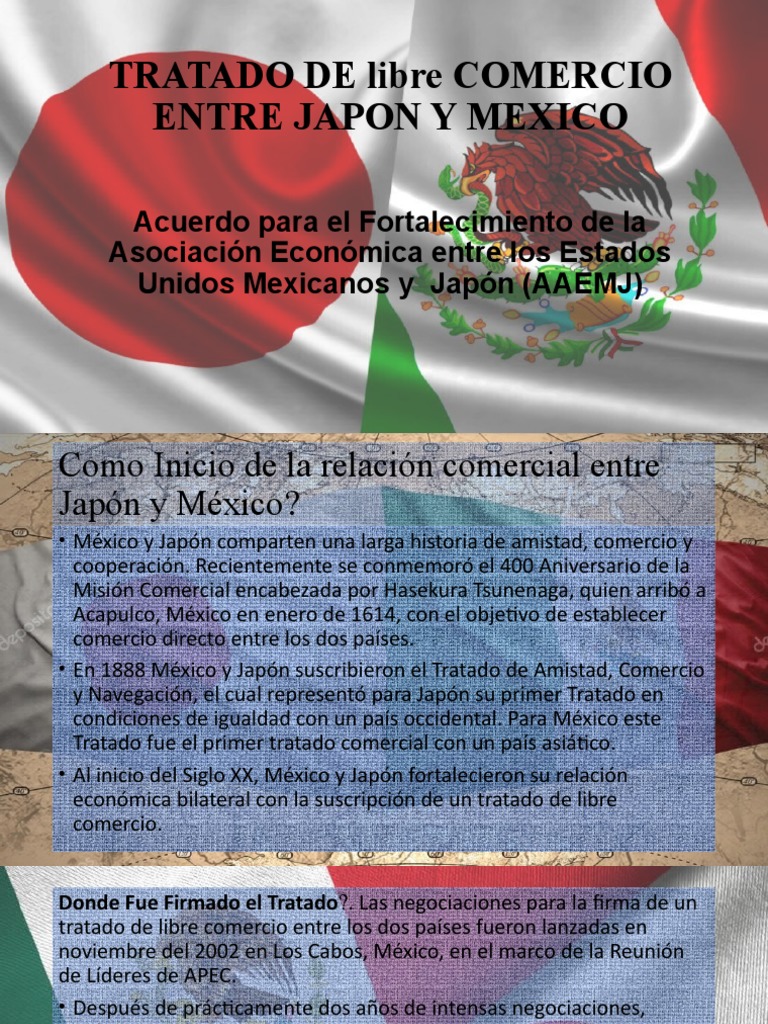 Tratado de Libre Comercio México-Japón | PDF | México | Japón