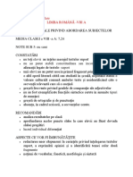 Cerere Invoire Colegiala | PDF