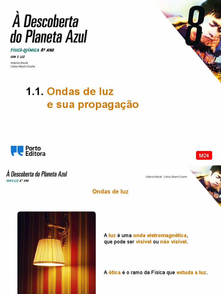 2 - Corpos Luminosos e Iluminados. Propagação Da Luz | Download grátis ...