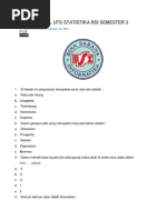 Makalah Statistika BSI SEMESTER 3 | PDF