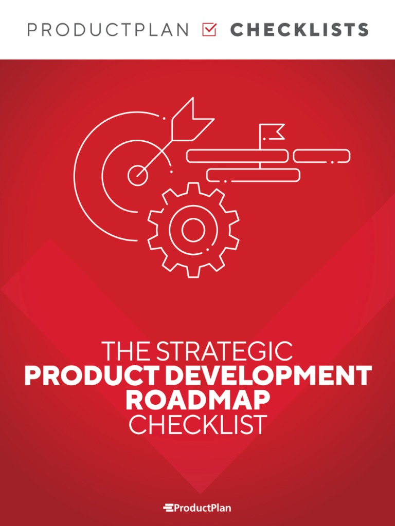 The Strategic Product Development Roadmap Checklist by ProductPlan ...