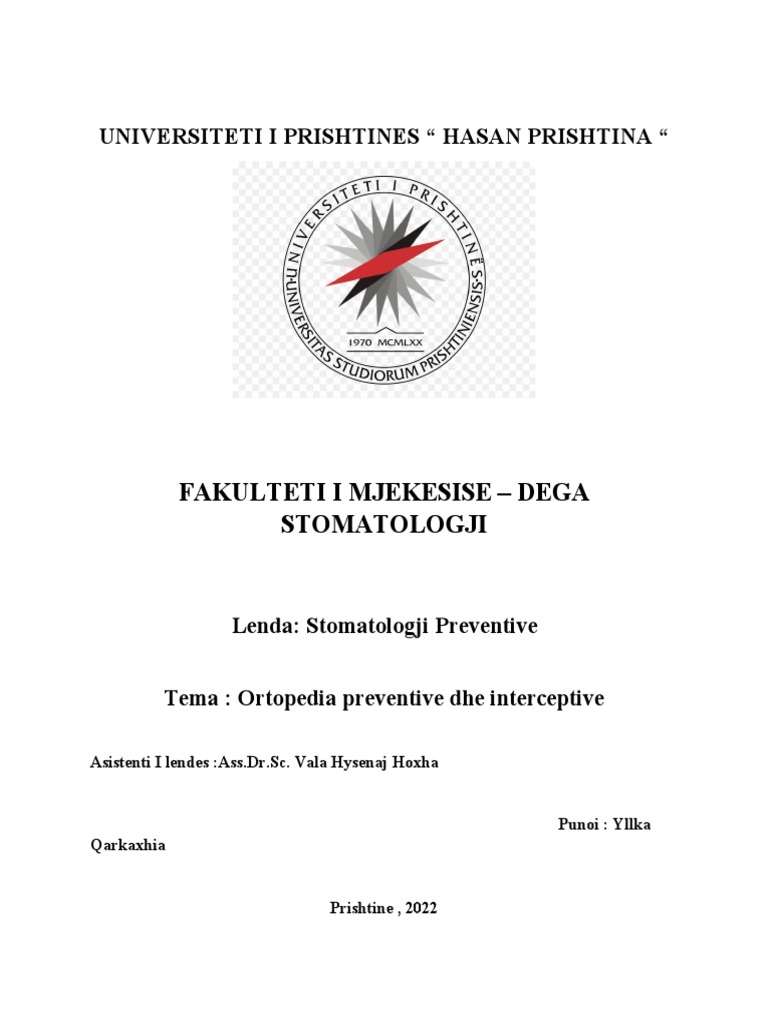 Universiteti I Prishtines 2 | PDF