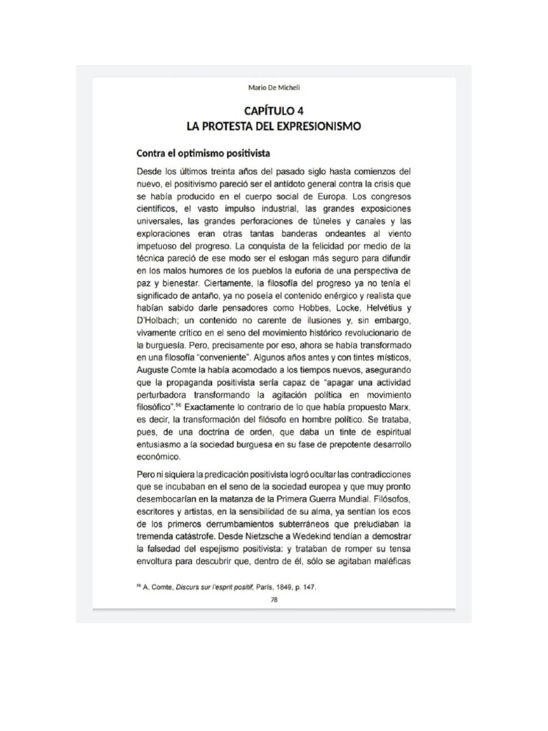 Selección Mario de Micheli Vanguardias Artísticas Siglo XX | PDF