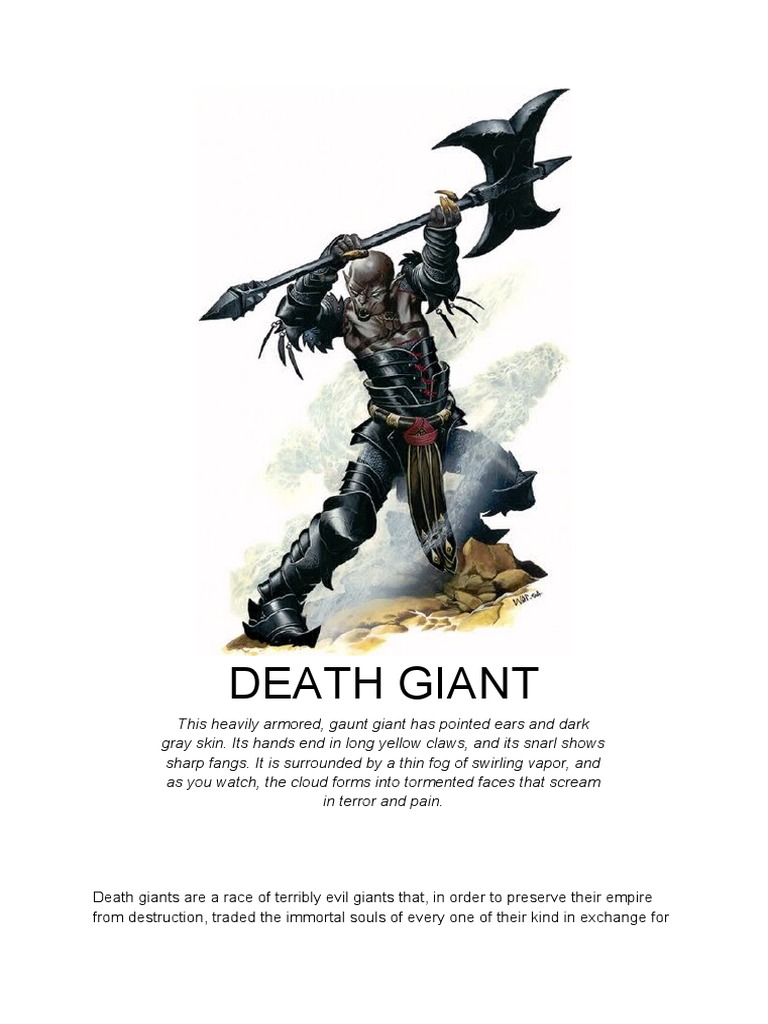 Death Giant: Fallen Soul Harvester | PDF
