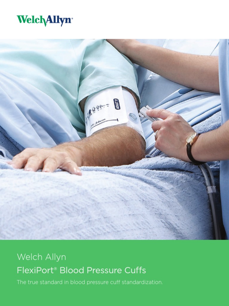 Welch Allyn FlexiPort Blood Pressure Cuffs, Brochure | PDF | Patient ...