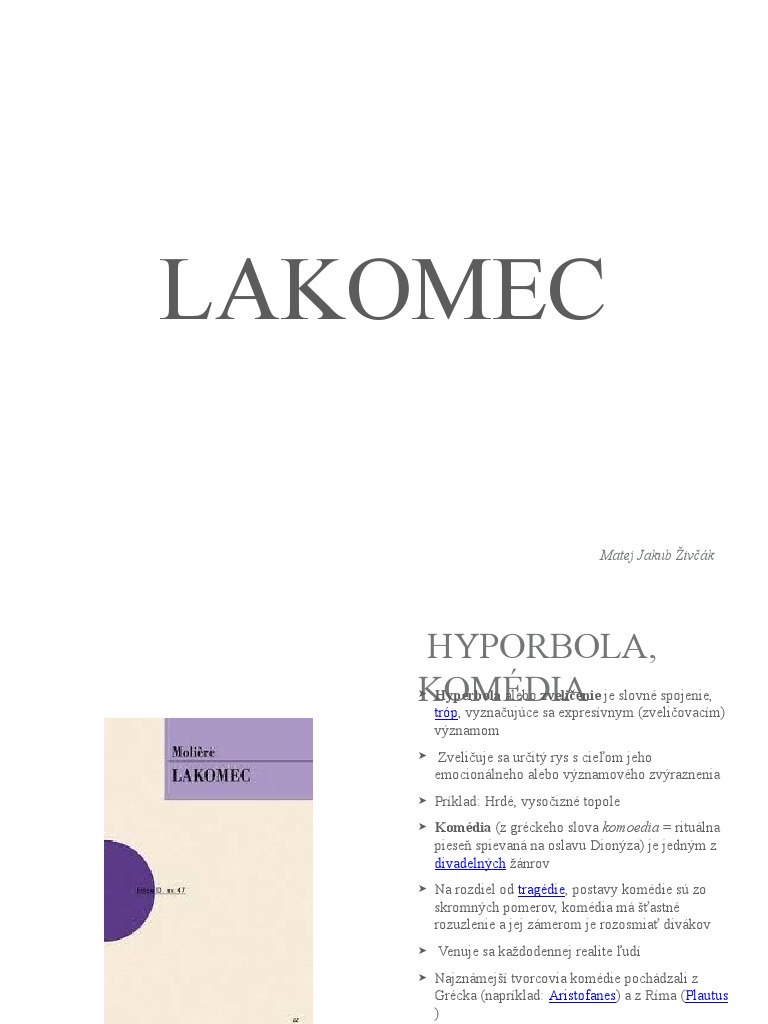 Lakomec | PDF