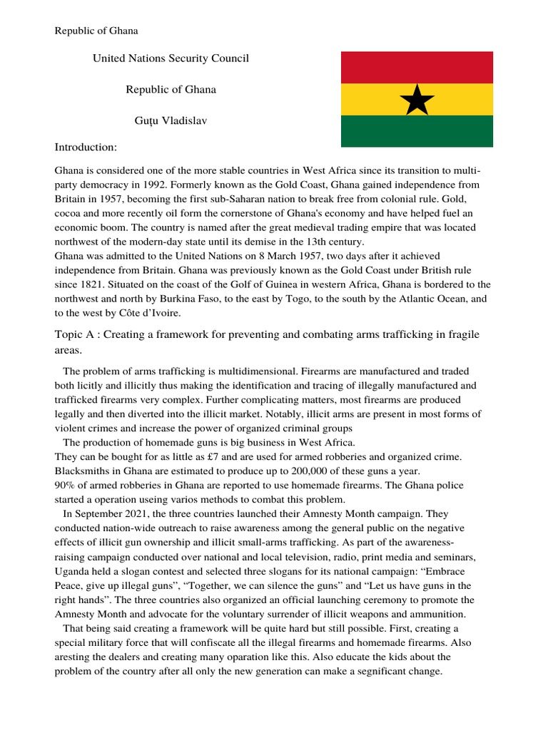 Positon Paper | PDF | Ghana | West Africa