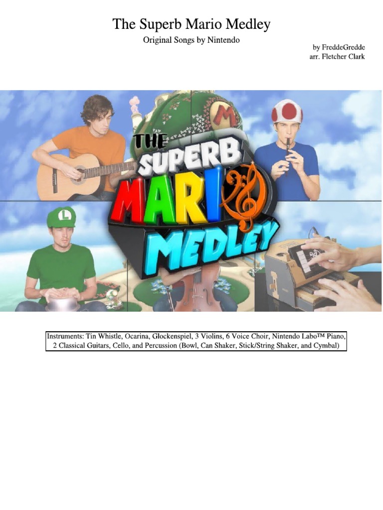 The Superb Mario Medley | PDF The Superb Mario Medley | PDF