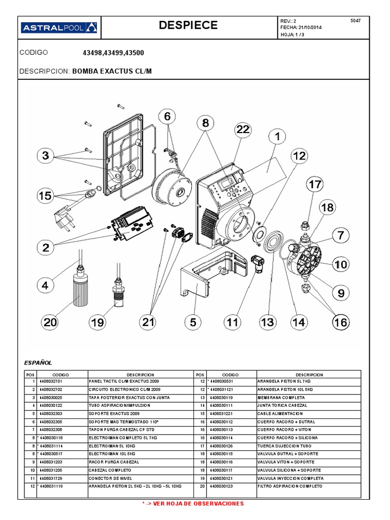Clorador Astrapool | PDF | Turbomachinery | Hydraulics