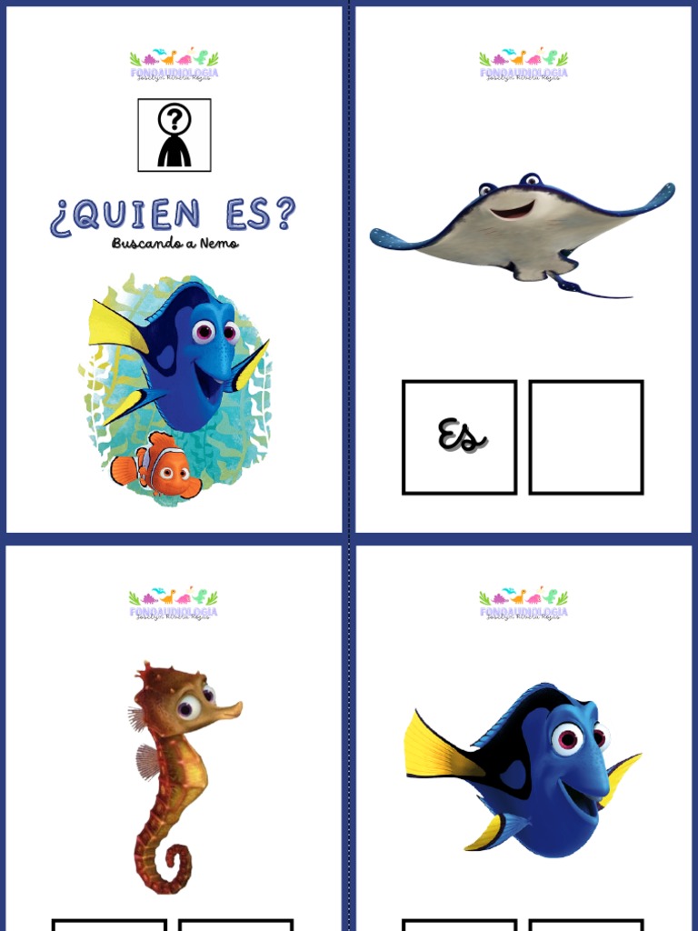 ¿Quien Es Buscando A Nemo | PDF