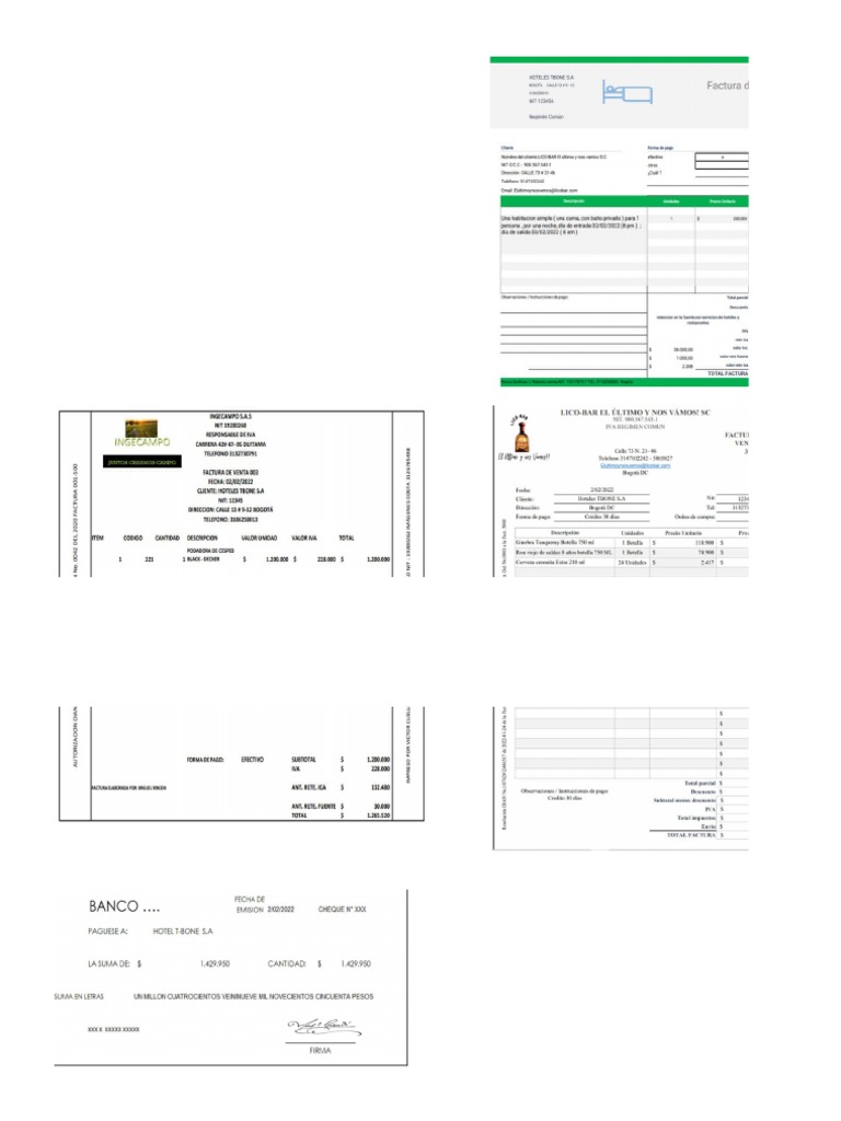 Formato Unico Ica Diciembre 4 de 2017 Version Final | PDF | Pagos | Dinero
