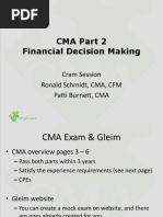 CMA Part 1 Formula Guide - CMA Exam Academy | PDF | Finance & Money Management