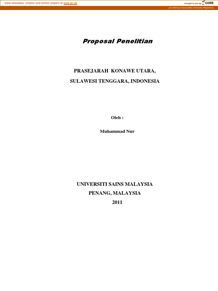 Contohproposal - Id - Contoh Proposal Formal Singkat 3 | PDF