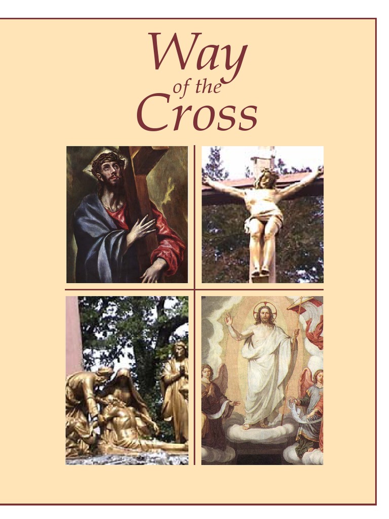 Station of The Cross Edited A4F | PDF | Jesus | Mary, Mother Of Jesus