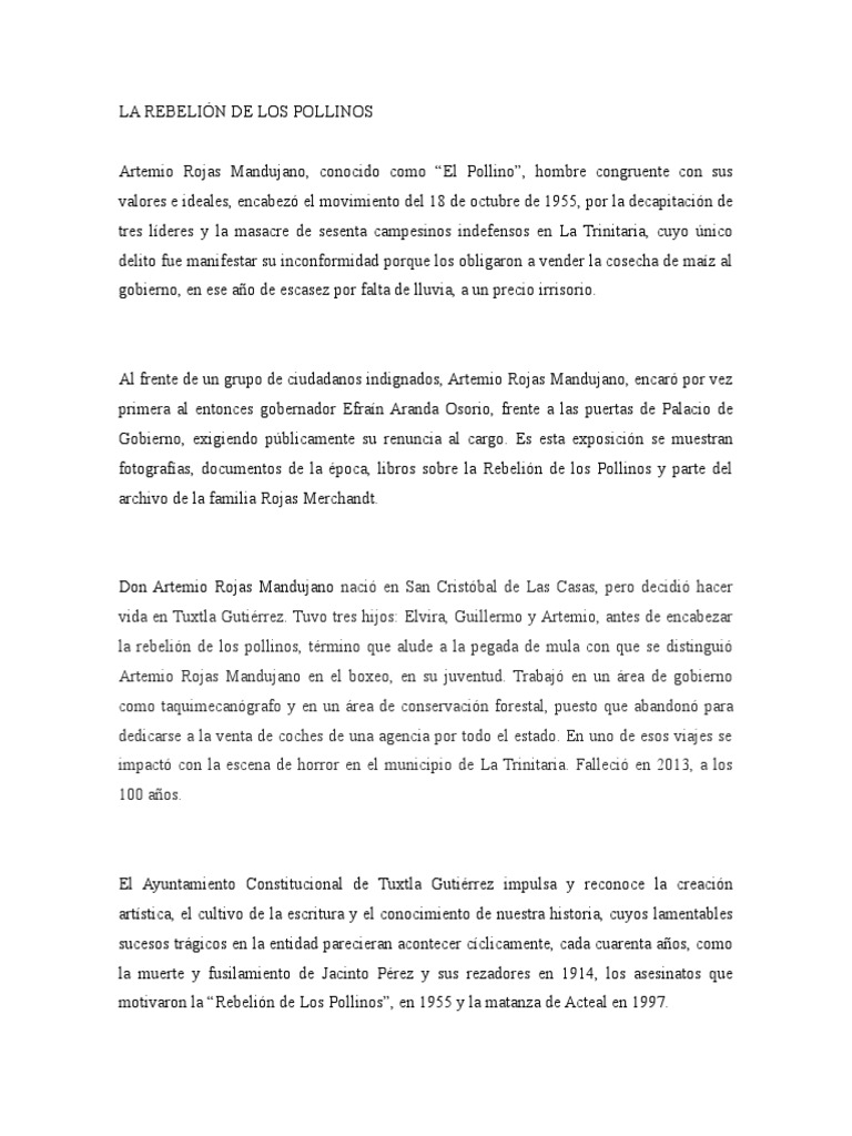 La Rebelión de los Pollinos en 1955 | PDF | Política | Viajes y turismo