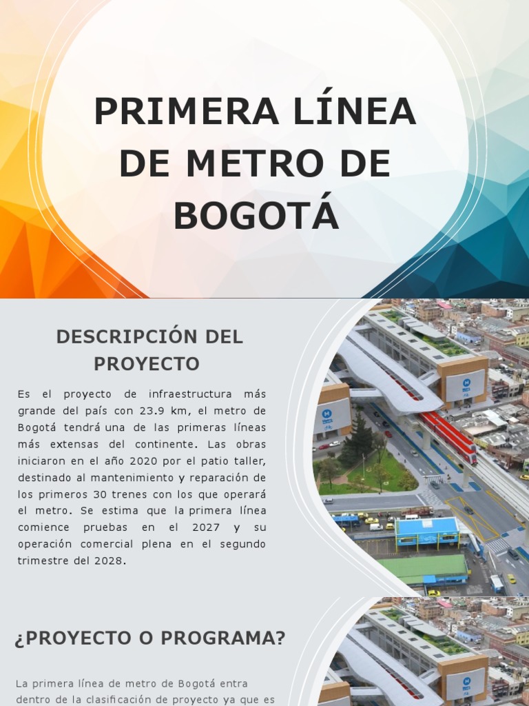 Primera Linea de Metro (FDGP) | PDF | Transporte
