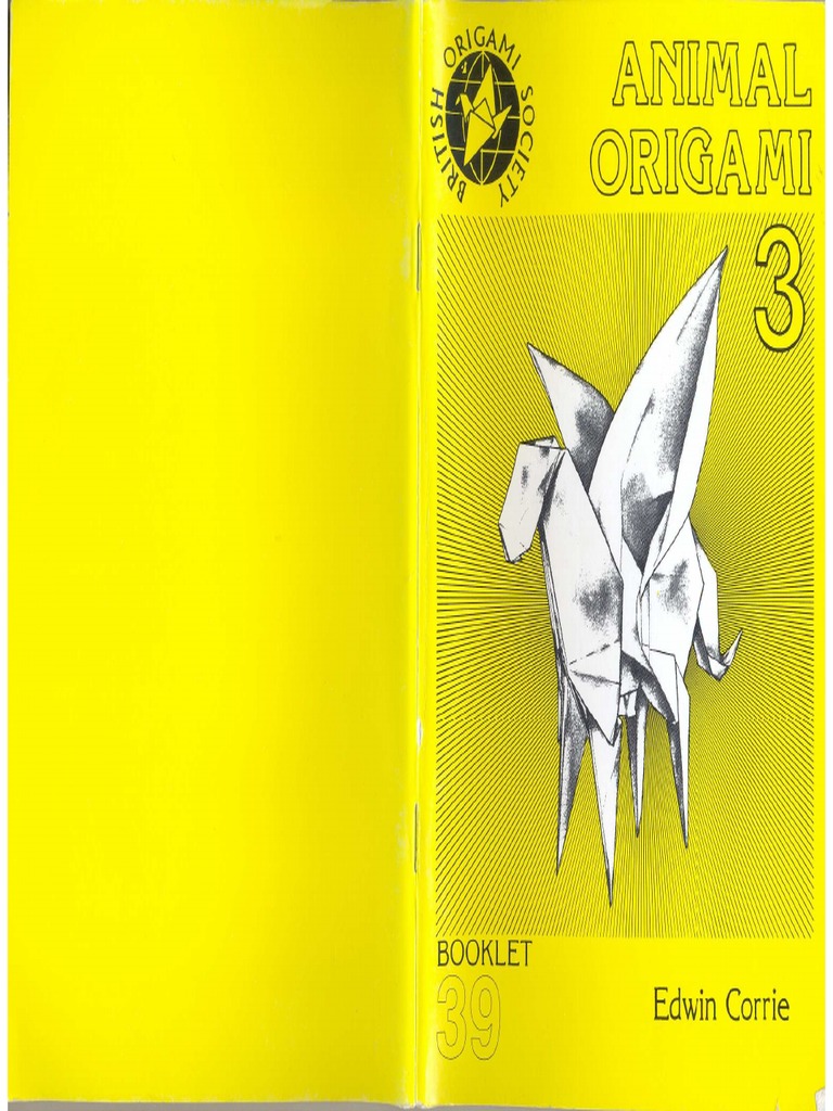 British Origami Society BOS Booklet 039 | PDF