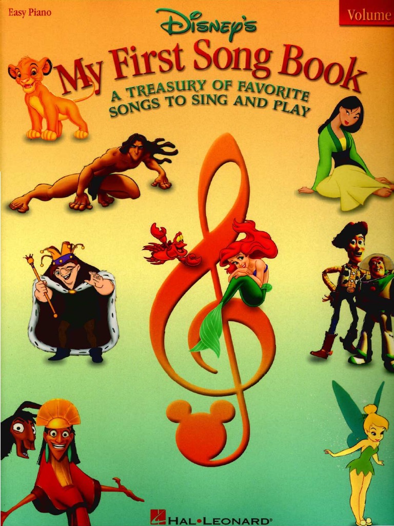 Disney Easy Piano My First Song Book | PDF