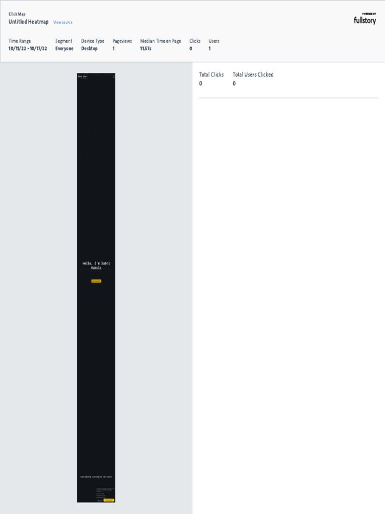 Untitled Heatmap - Desktop - Click Map | PDF