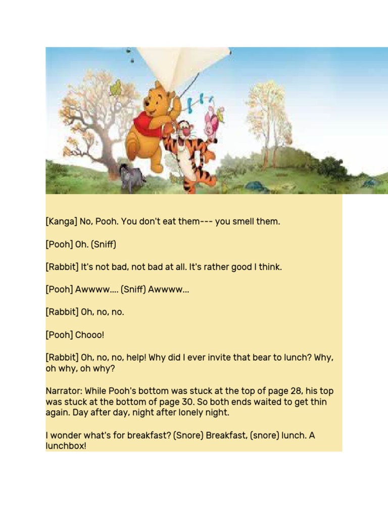 The Many Adventures of Winnie The Pooh | PDF | Winnie The Pooh ...