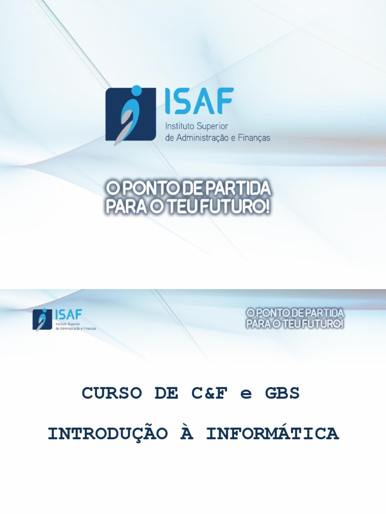 Introdução à Informática: Conceitos Básicos de Informática | PDF ...