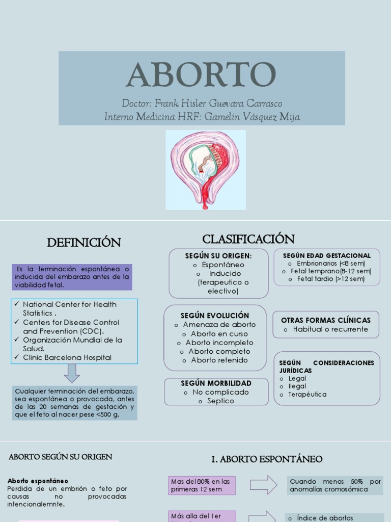 ABORTO | PDF | El embarazo | Aborto