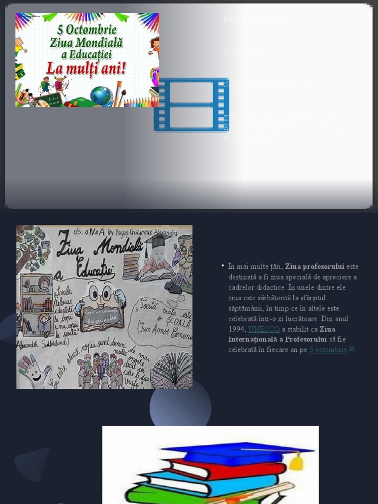 Ziua Educatiei | PDF