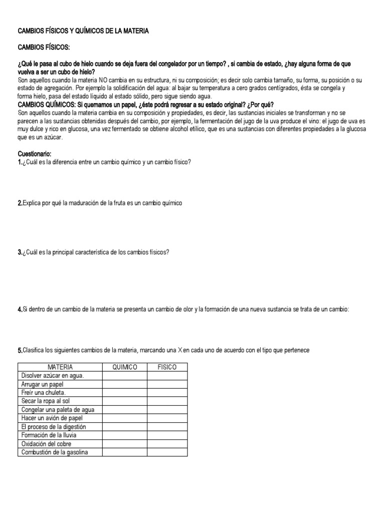 Sopa de Letras Propiedades de La Materia | PDF