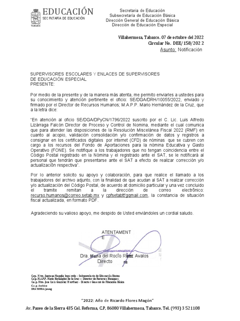 Circular No 158 | PDF