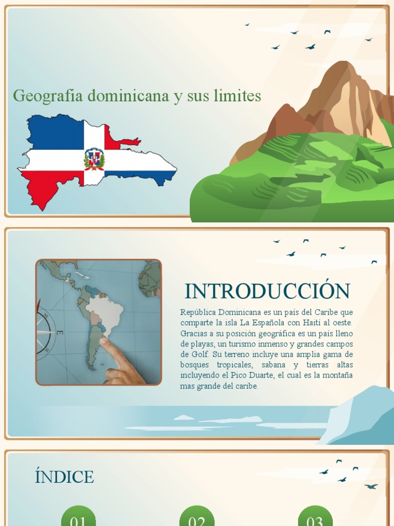 Geografia Dominicana | PDF | Terreno | República Dominicana