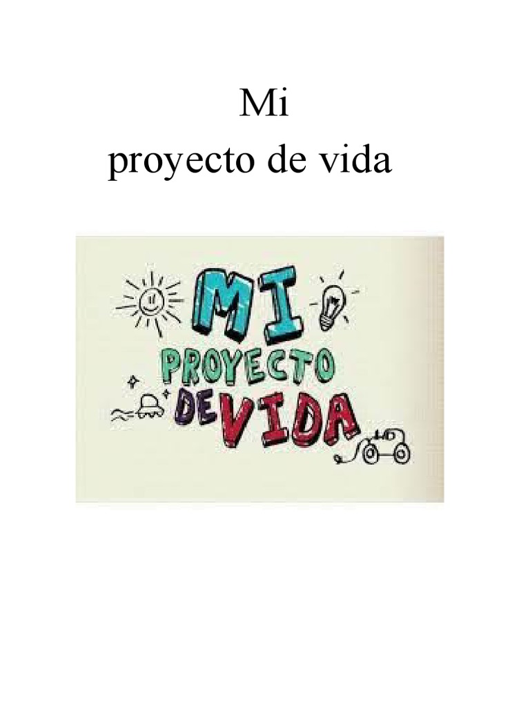 Proyecto de Vida | PDF