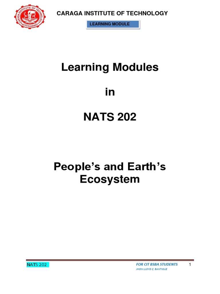 Ecosystem Lesson 2 Pdf Atmosphere Of Earth Earth
