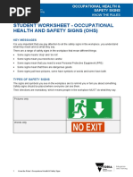 Abu Dhabi Safety Signage Guidelines | PDF | Fire Safety | Occupational ...