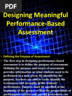 Product-Oriented Performance-Based Assessment | PDF